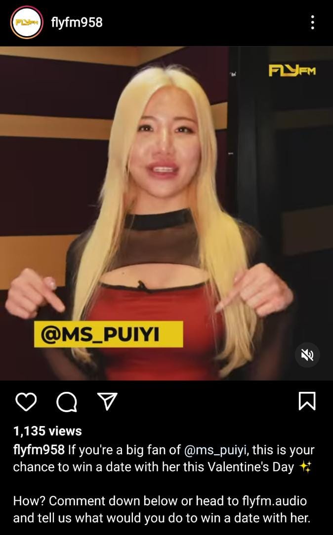 Fancy having an exhilarating Valentine’s date experience with Pui Yi ...