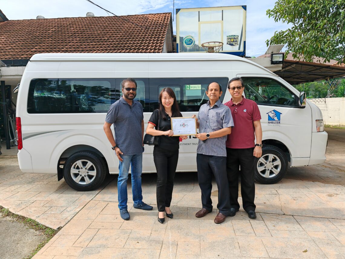 Axis REIT demonstrates CSR with van sponsorship