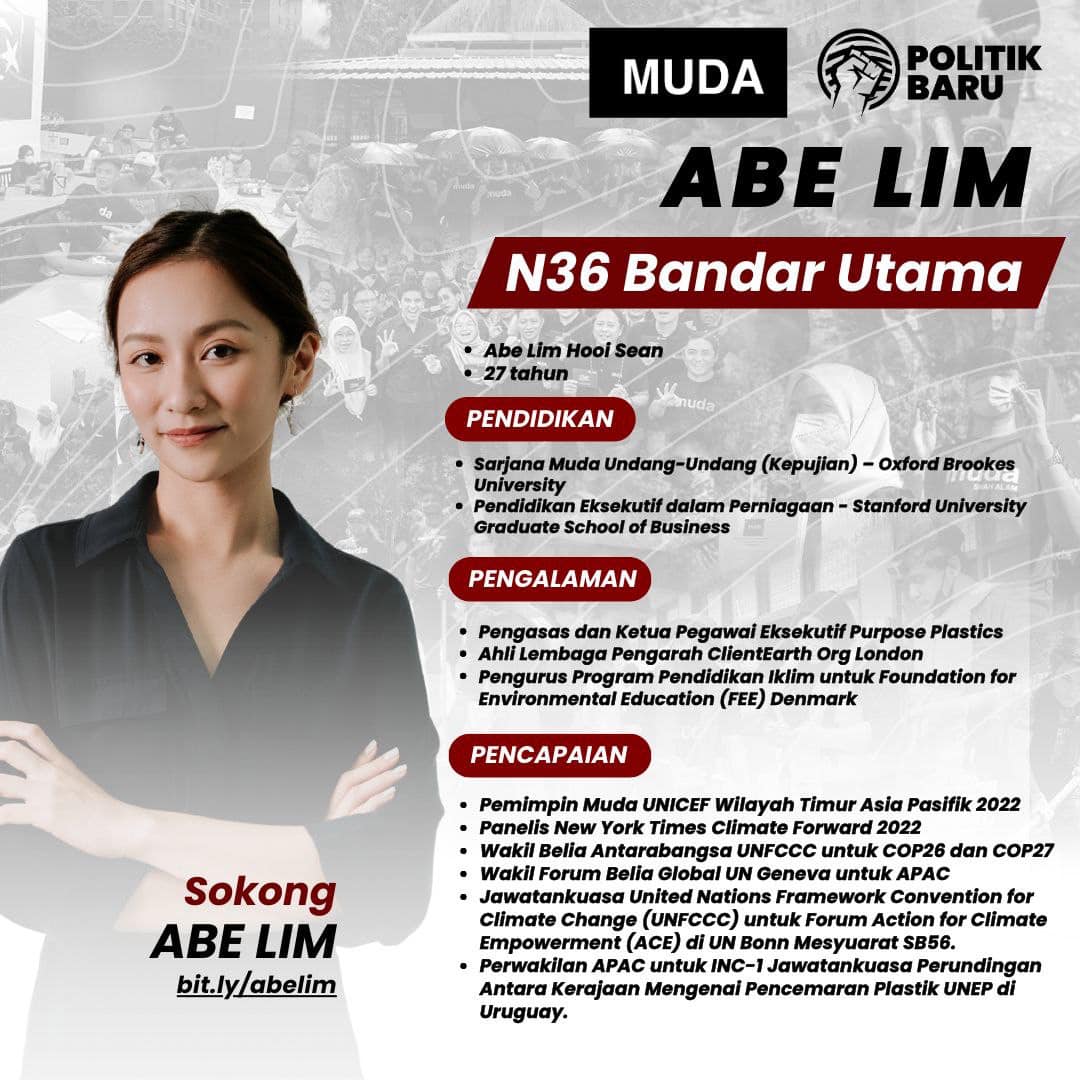 Will MUDA’s young and confident Abe Lim make a good state assemblywoman?