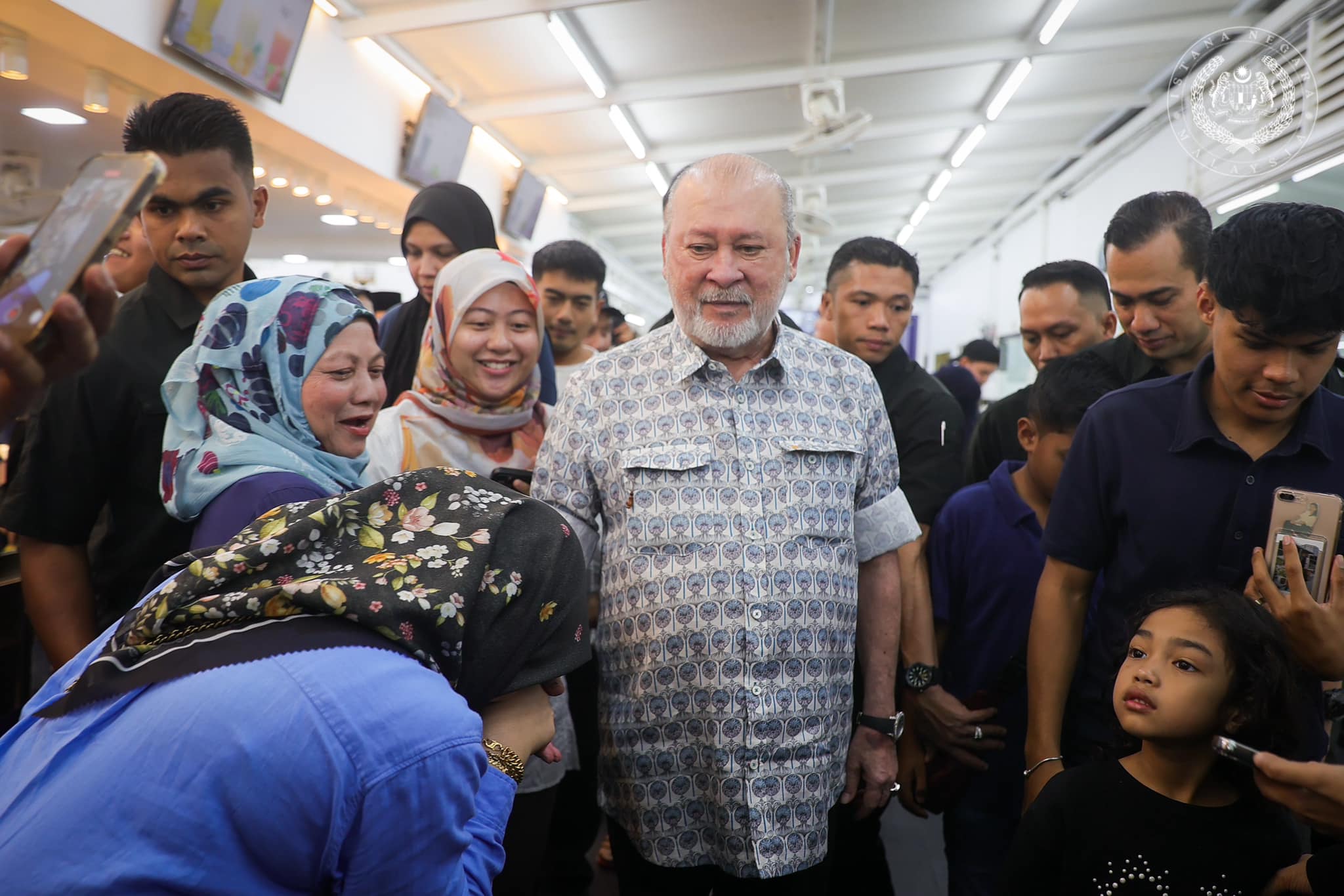 Sultan Ibrahim celebrates his official birthday by getting up close and ...