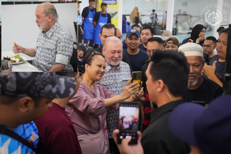 Sultan Ibrahim celebrates his official birthday by getting up close and ...