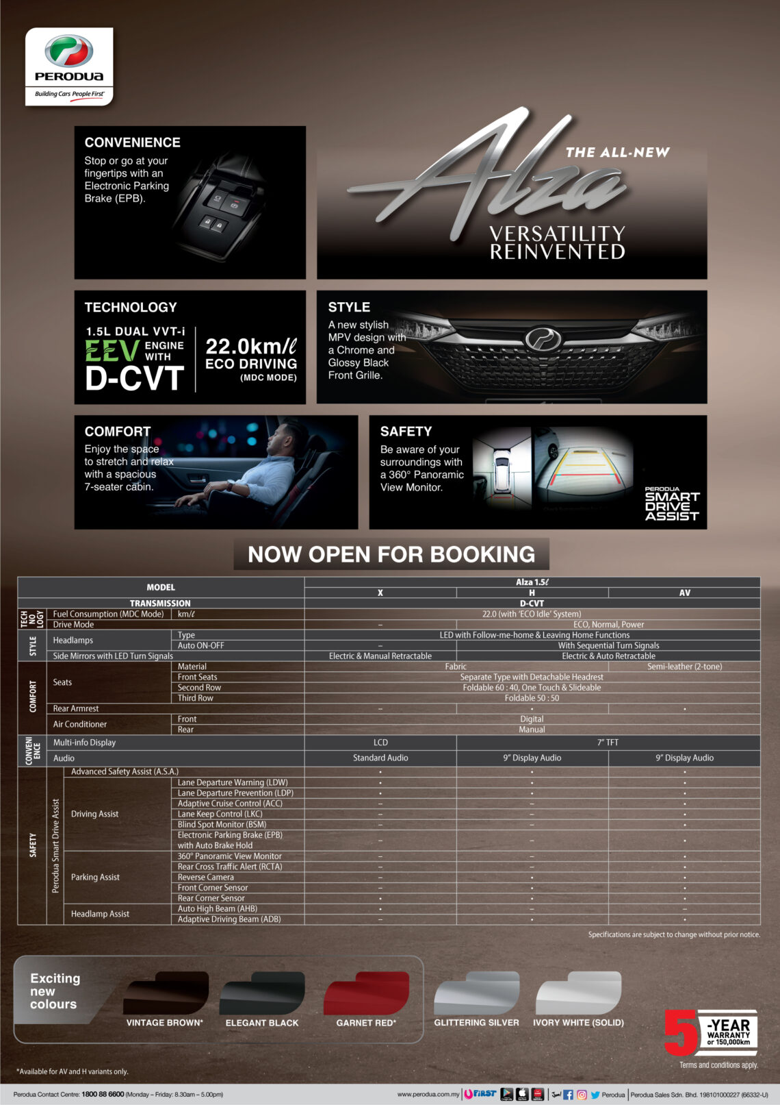 The All-New Perodua Alza now open for booking - Focus Malaysia