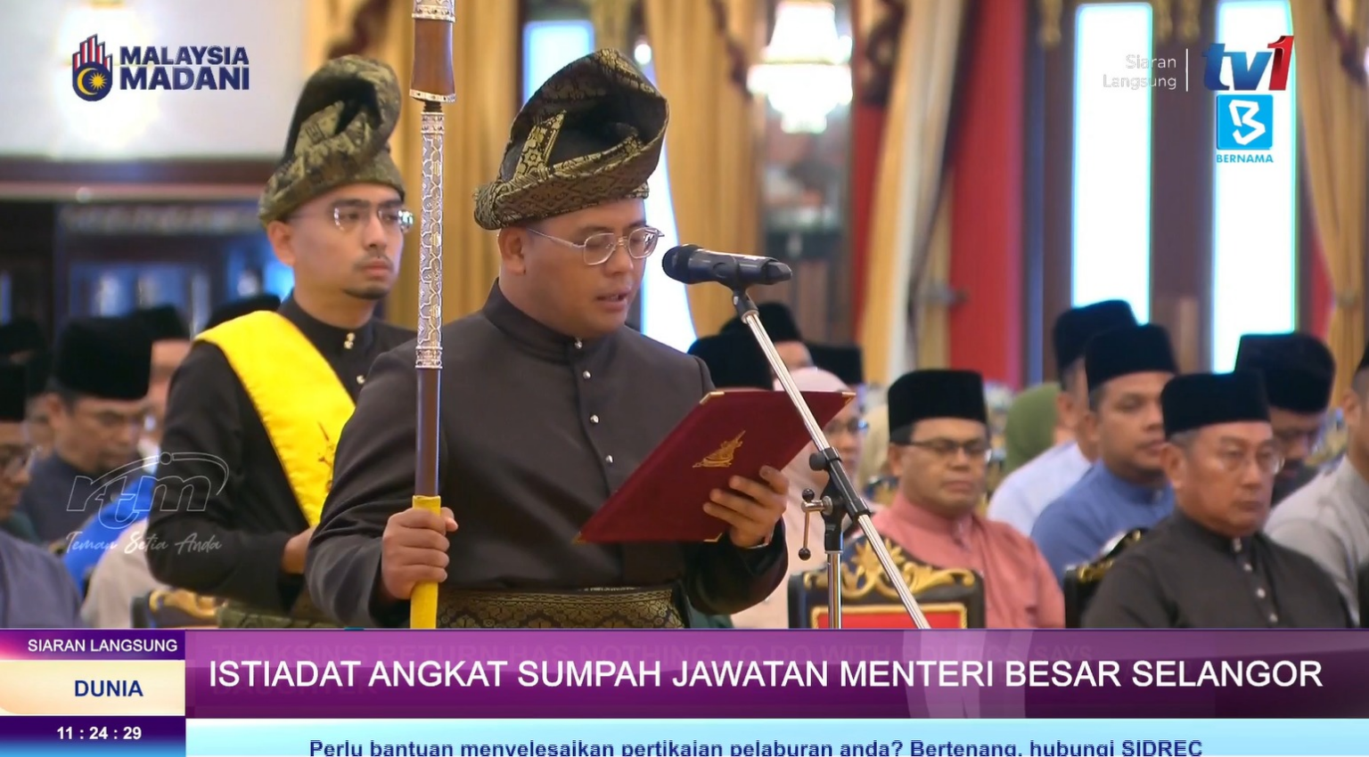 Report: Amiruddin is Selangor MB for a second term
