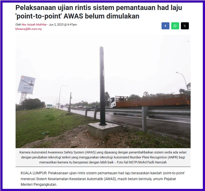 Malaysian motorists debate how to ‘outsmart’ AI-powered AWAS cameras ...