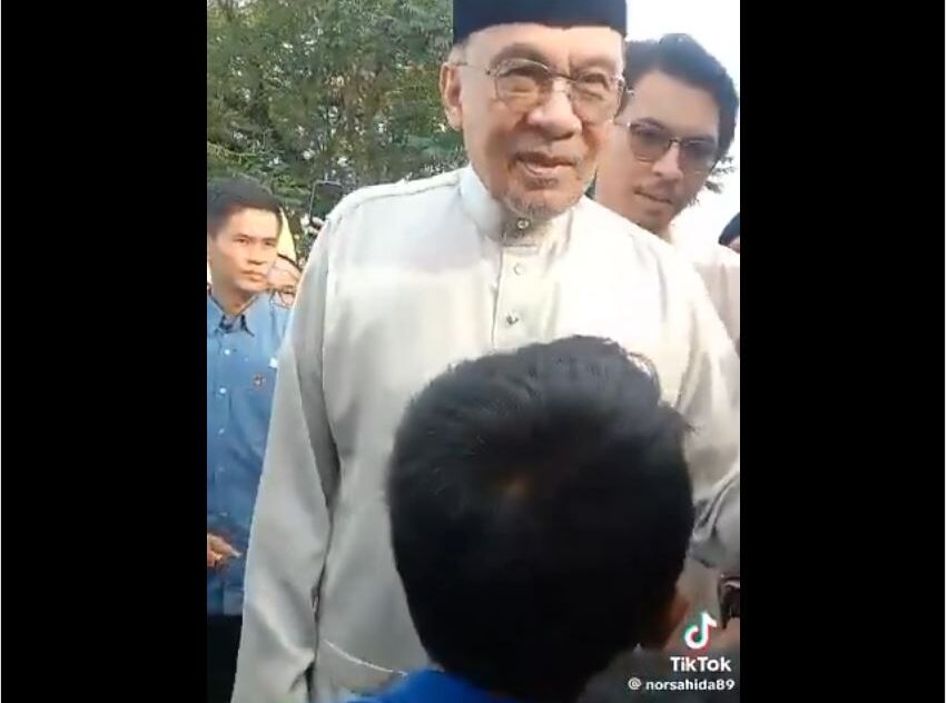 Spunky kid goes viral for complaining about broken toilets to Anwar Ibrahim