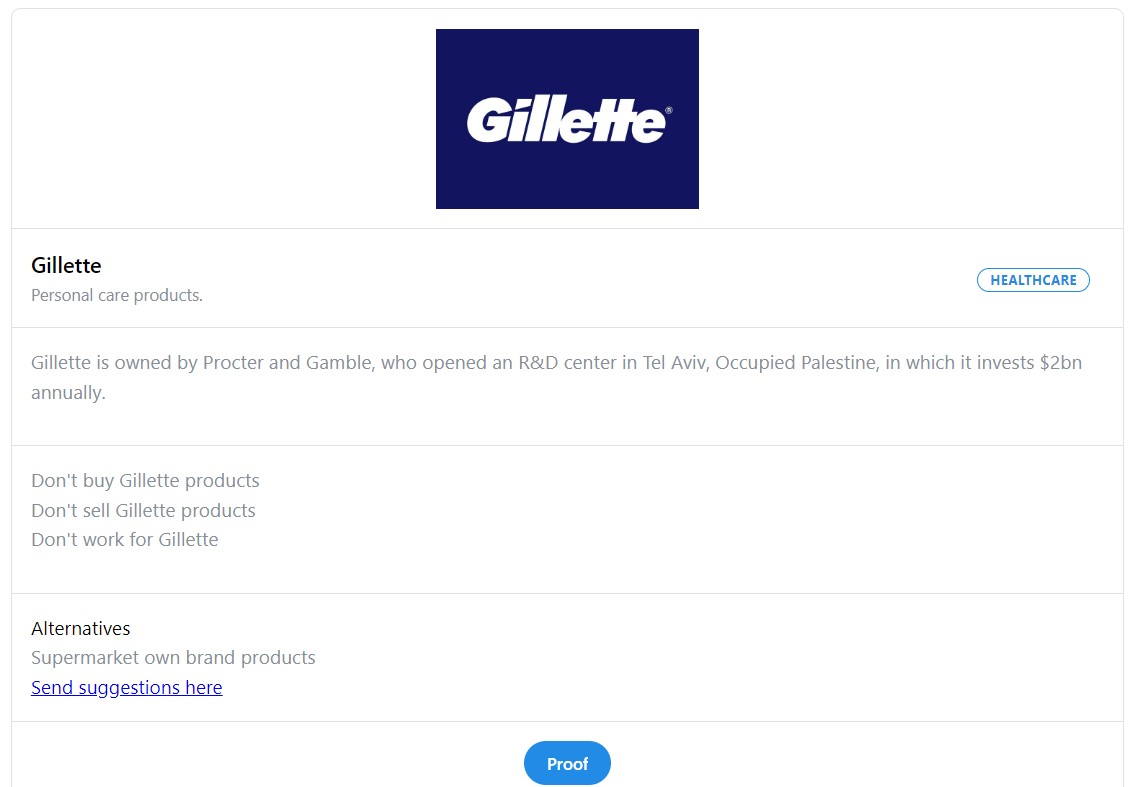 Extensive guide for Israeli-linked product boycott omits social media ...