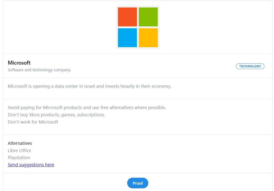 Extensive guide for Israeli-linked product boycott omits social media ...