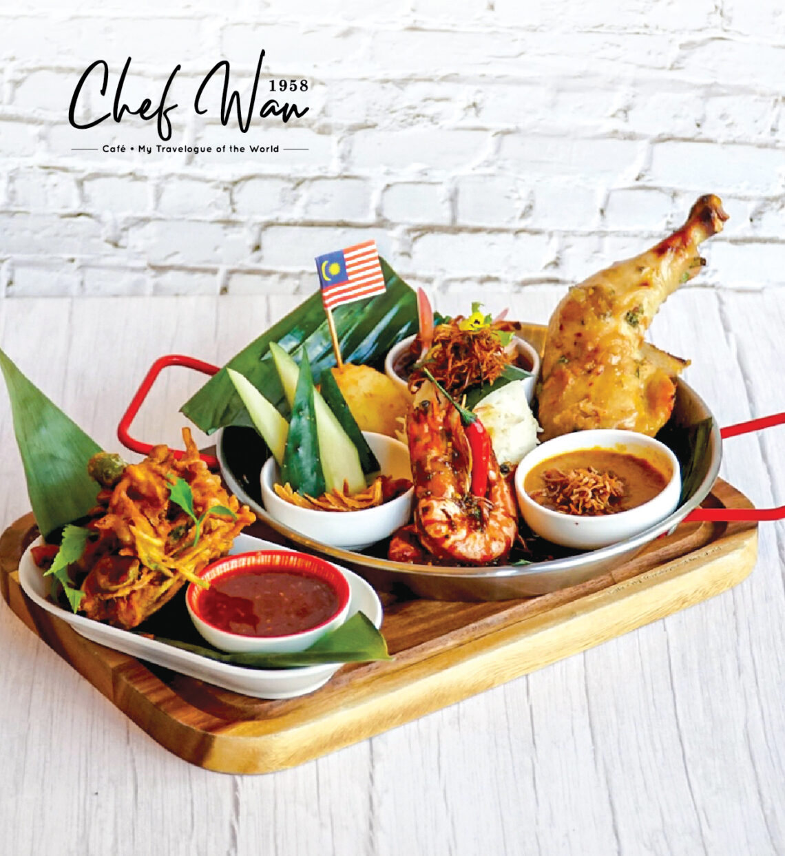 Cafe Chef Wan dishes out the ‘Wan’ and only ‘Merdeka Nasi Lemak for Two’