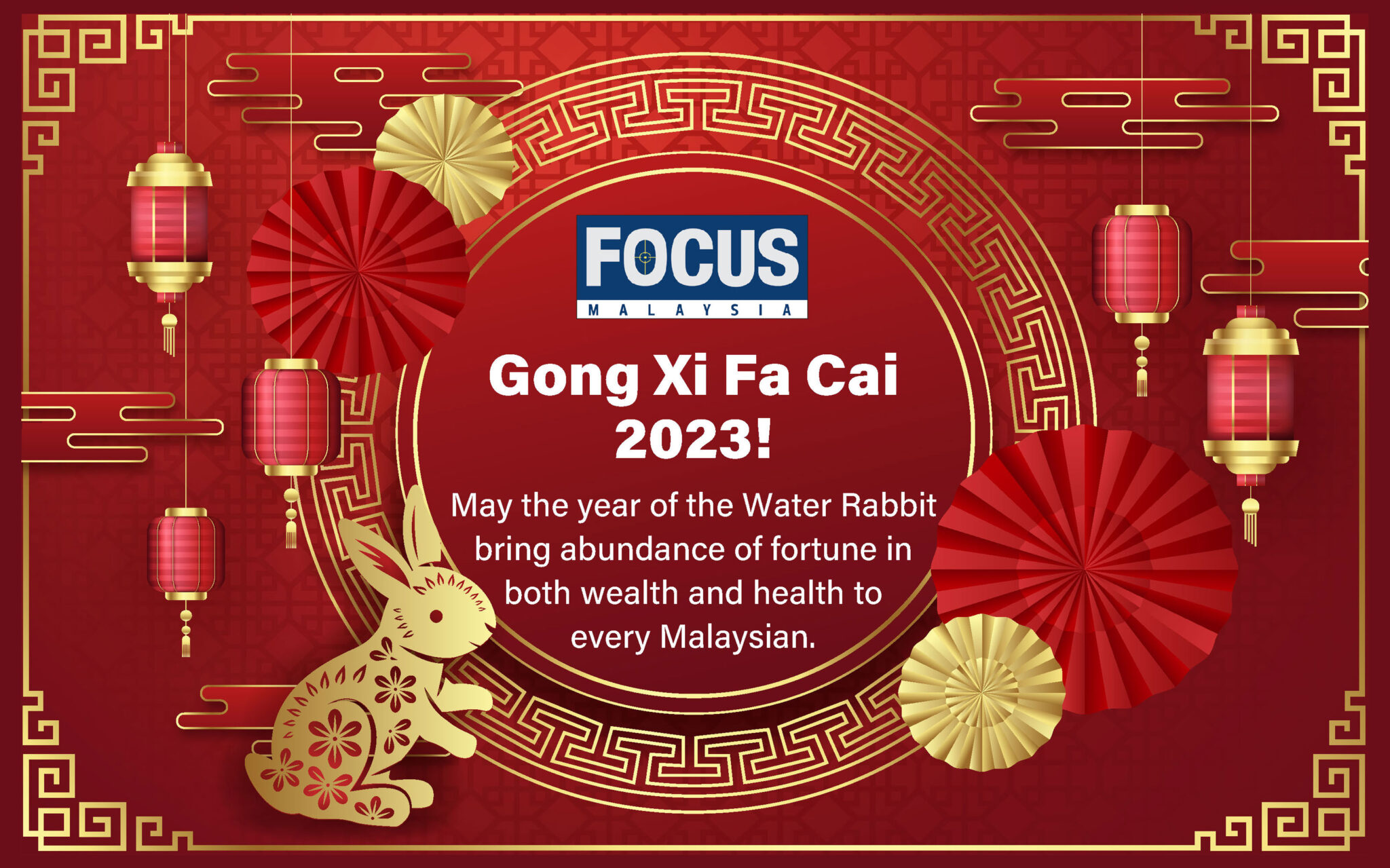 Hop into the Year of the Rabbit with abundance of wealth and health