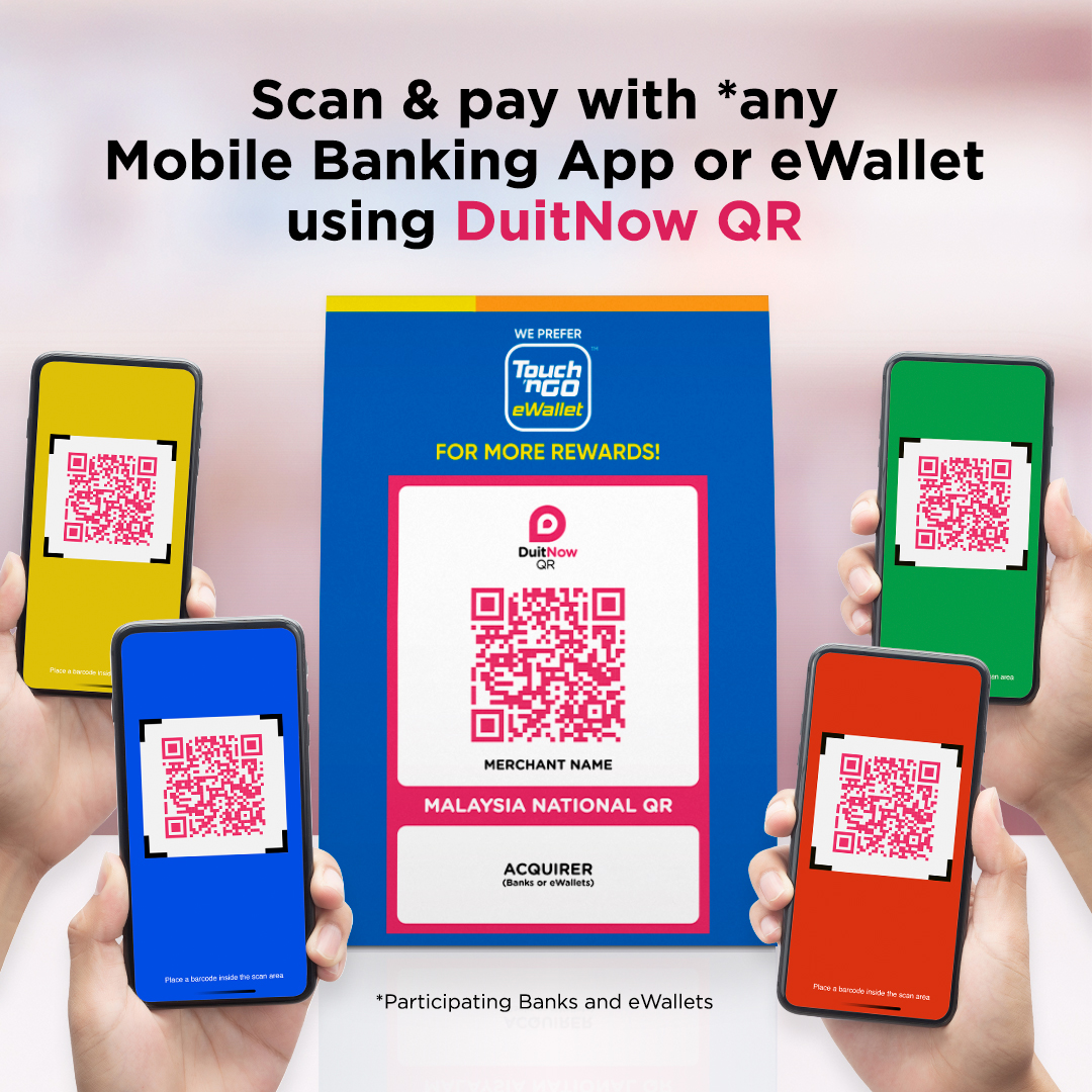 Micro and small businesses will continue to enjoy zero-cost Duitnow QR transactions