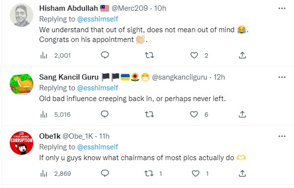 “No post in unity gov’t, so fine for Farhash Wafa to be appointed 7 ...