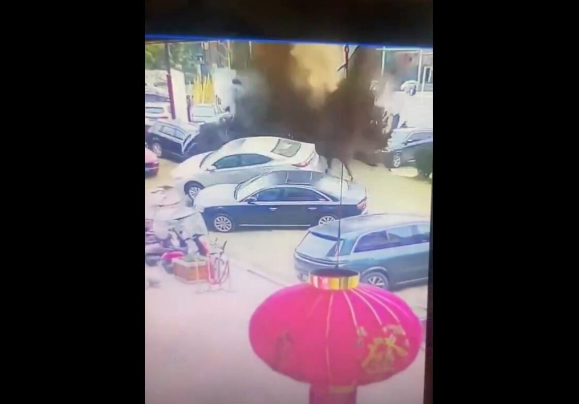 Boy causes massive explosion by popping firecracker into sewer