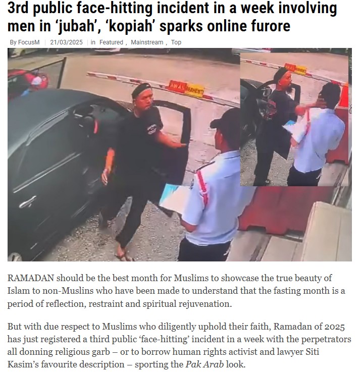 Road thugs in ‘kopiah’: Do these holier-than-thou type think they are ...