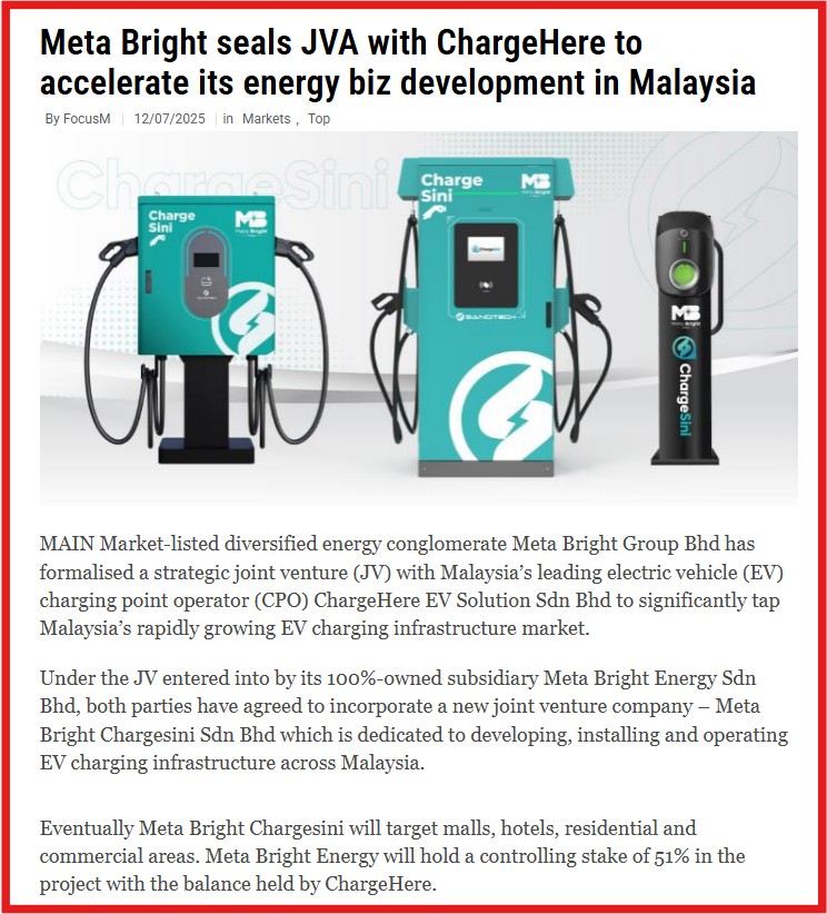 Meta Bright fast-tracks EV expansion, secures prime charging sites in ...