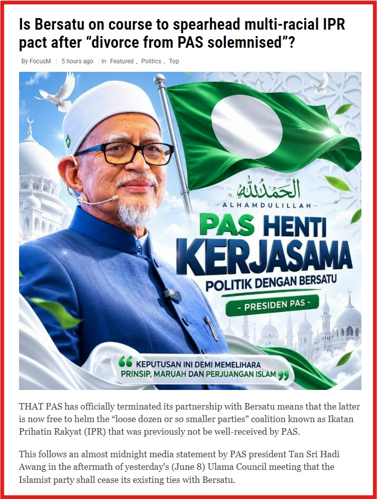 Ramasamy: Blame PAS if PH emerges triumphant in GE16, PMX returns to ...