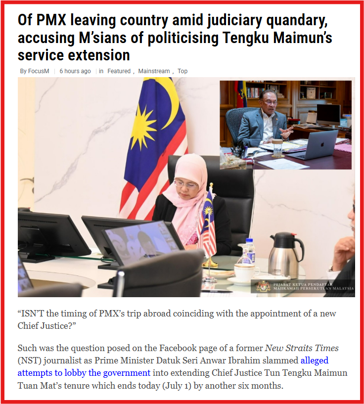 Clowning DAP gets lambasted for its 11th hour support of T. Maimun, Abg Iskandar’s service extension