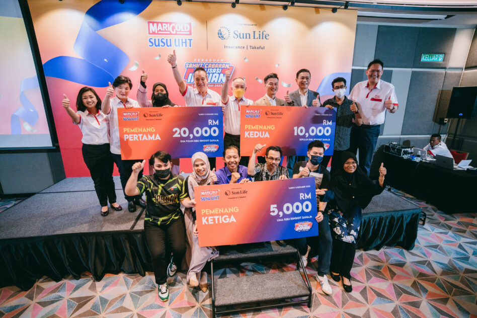 MARIGOLD UHT Milk and Sun Life Malaysia nationwide contest announces 23 ...