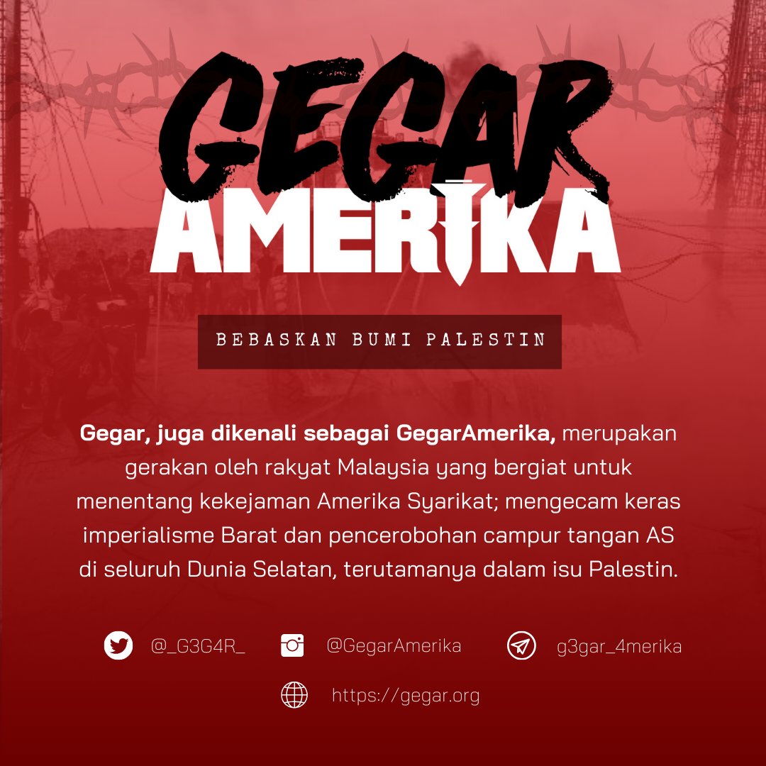 Gegar makes its presence felt by “spoiling the mood” of Americans ...