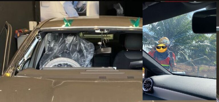 Motorists can claim for windscreens damaged by grasscutter debris ...