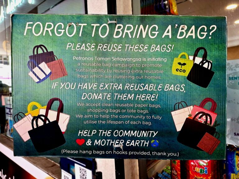 Forgot your bag? This petrol station has a heartwarming solution