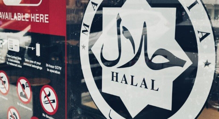 Will non-halal stickers for non-halal eateries do the trick?