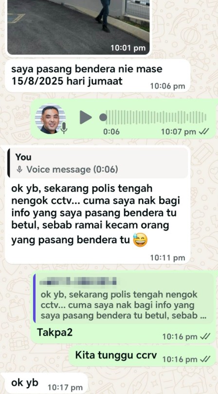 Melaka UMNO state rep puts Akmal to shame by handling potentially explosive flag gaffe tactfully ...