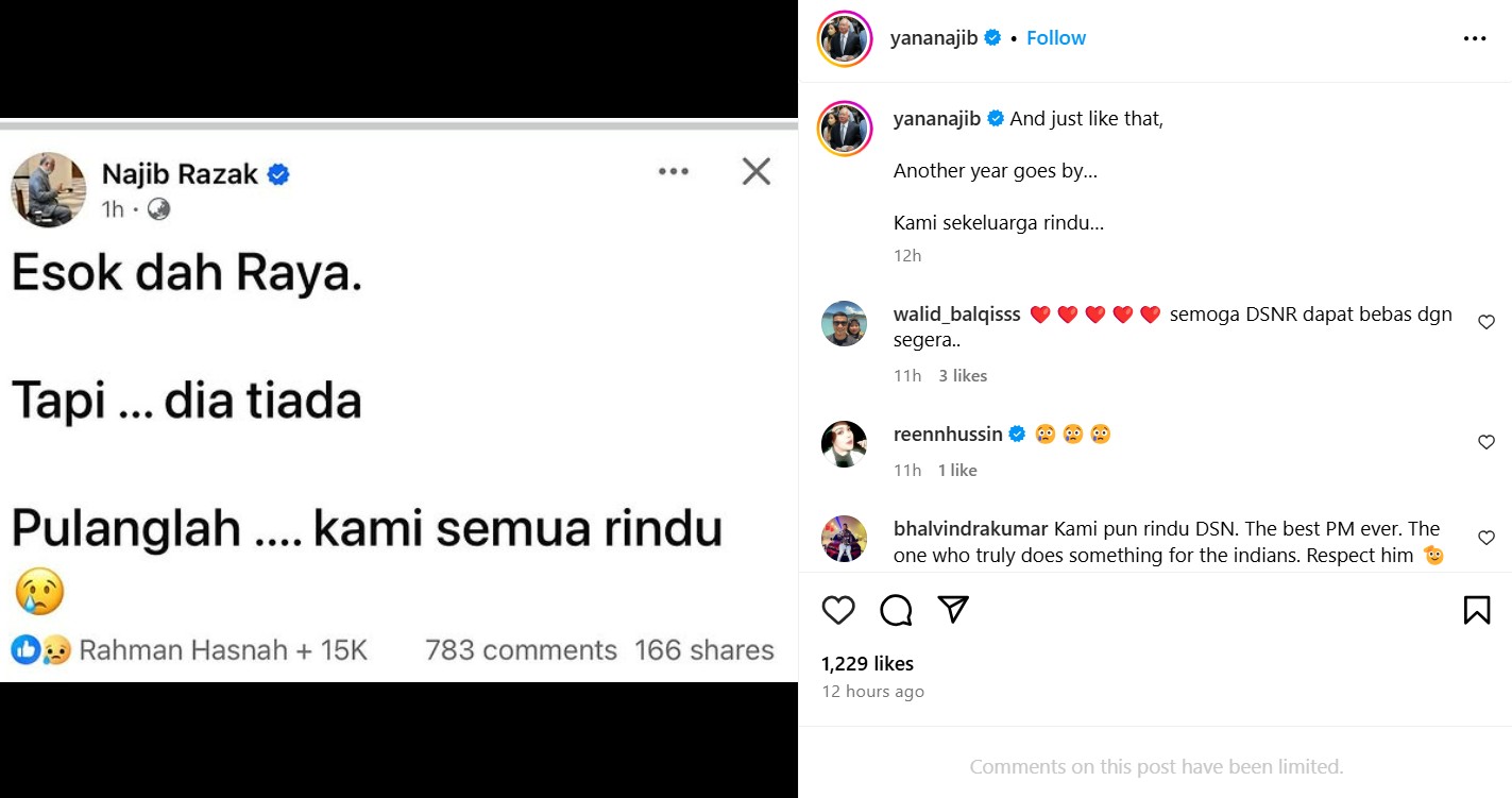 “Let’s all ignore Nooryana Najib’s annual whinging about her criminal ...