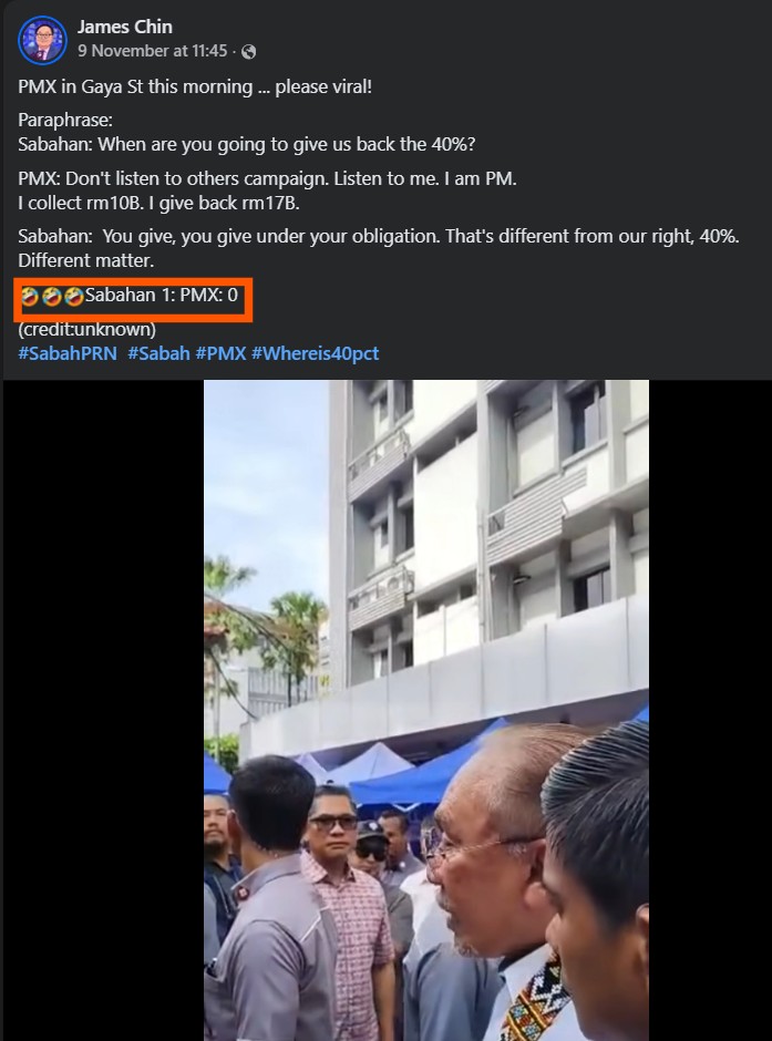 Malaysians Must Know the TRUTH: “Until Putrajaya commits to payment ...