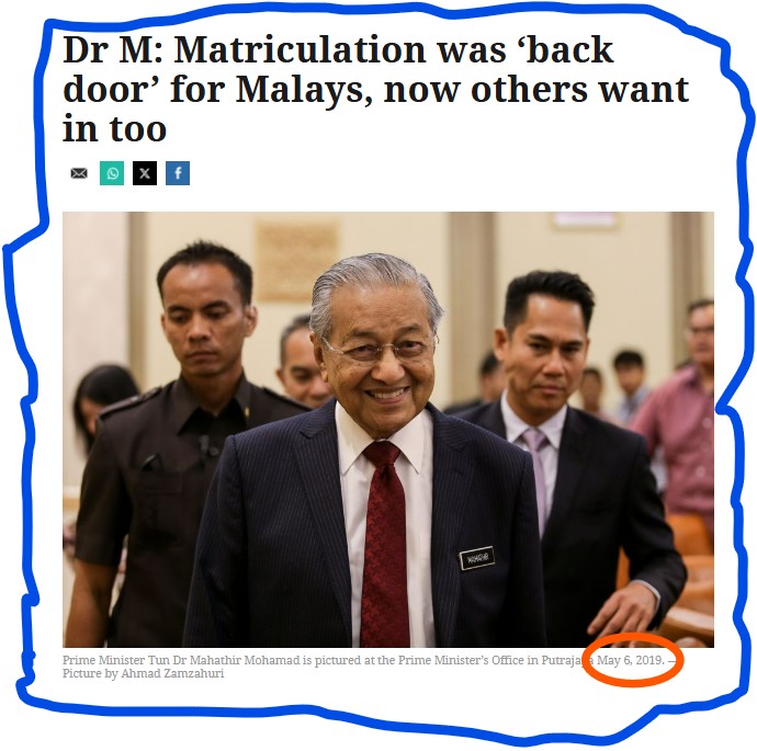 Prof James Chin keeps his “shadow quota” debate alive; turns to TunM ...