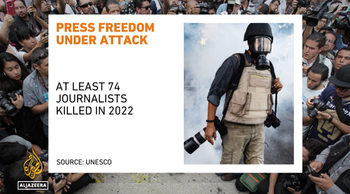 Violence against journalists on the rise, ‘atmosphere of impunity ...