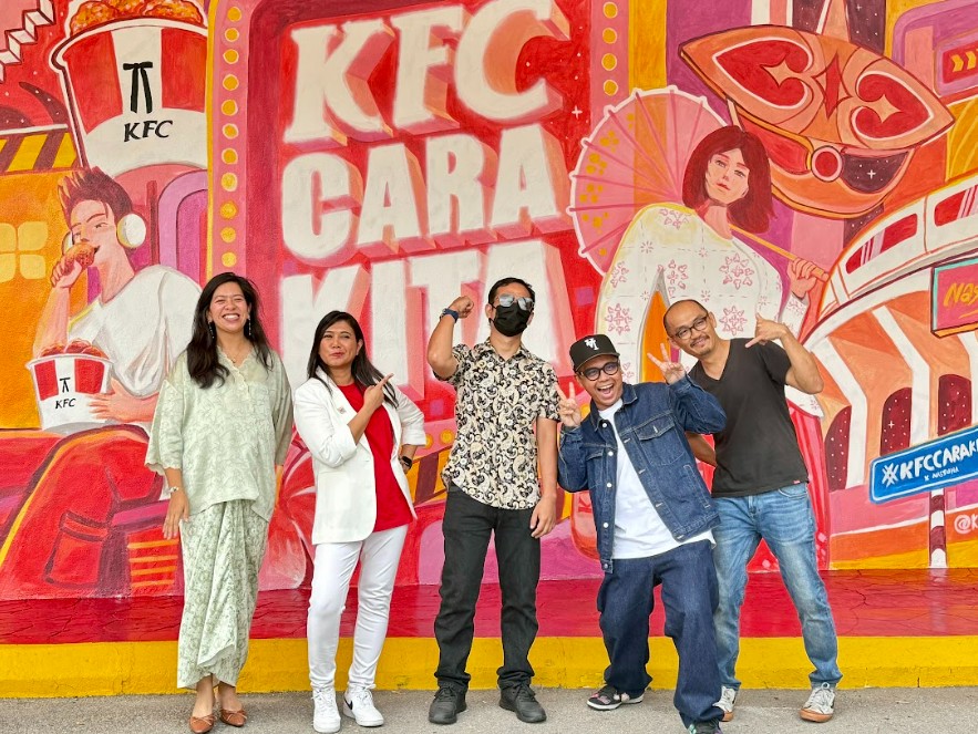 KFC paints colourful Malaysian moments across 14 outlets this Merdeka