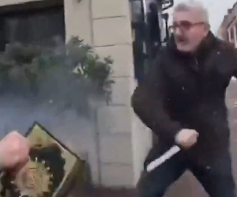 Knife-wielding man attacks Quran burner: Who’s wrong?