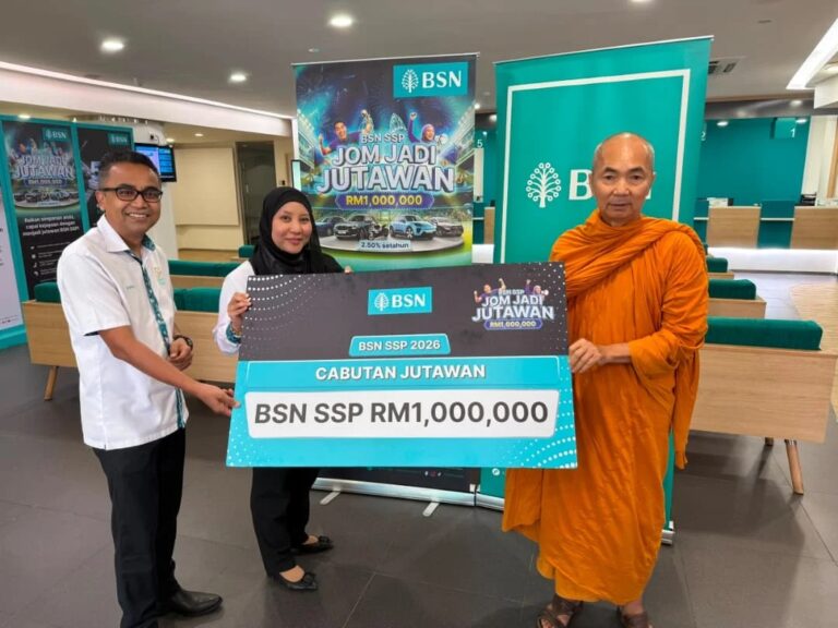 From alms bowl to RM1 mil: Penang monk wins BSN lucky draw