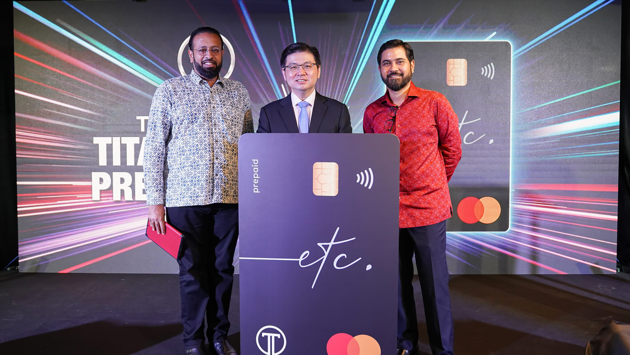 HCK Capital Group launches Mastercard etc. Titanium card