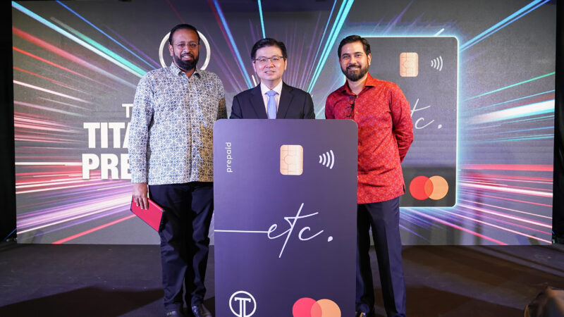 HCK Capital Group launches Mastercard etc. Titanium card
