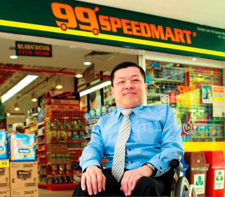 Physical handicap of the “King of Mini Marts” makes him an envy of all ...
