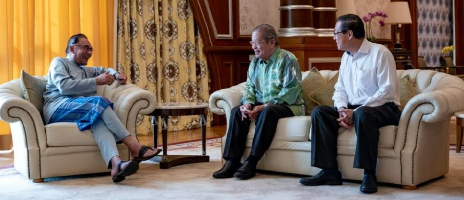 A precious bonding time for father & son politicians in the Lim household