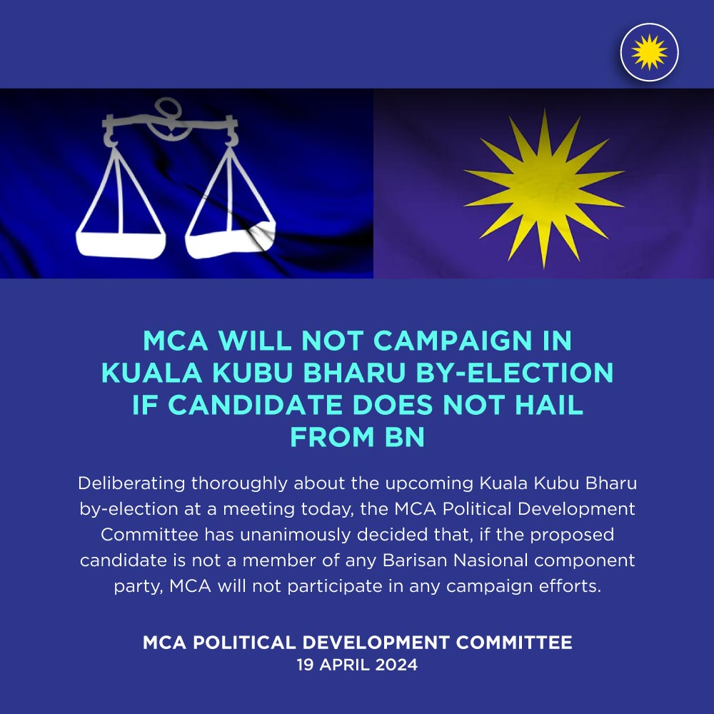 KKB by-election ‘boycott’ by MCA, MIC: A walk in a slippery park for PH ...