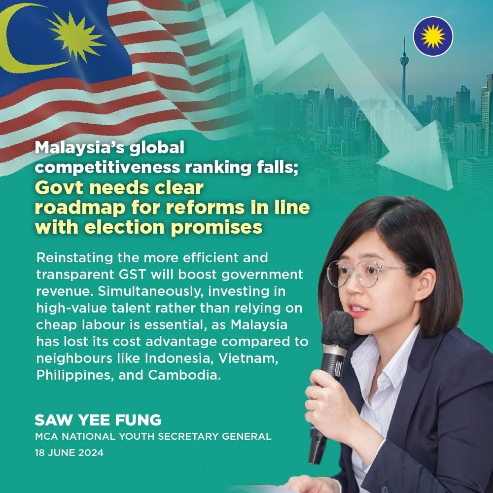 Malaysia’s faltering competitiveness ranking: A rationality-focused perspective