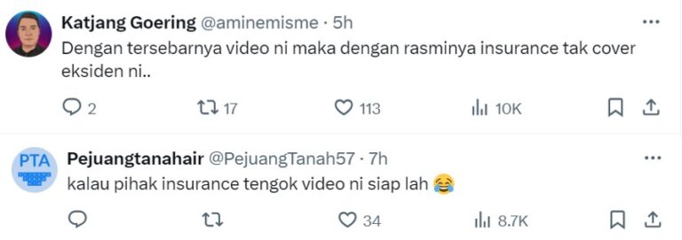 Netizens tick off influencer Iman Kamil for reckless driving, still ...