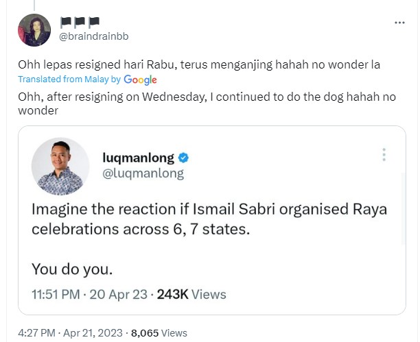 Is MUDA ‘misbehaving’ after Luqman Long quit as Hannah Yeoh’s aide?