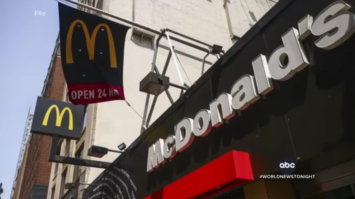 1 dead, 49 sickened in E. coli outbreak linked to McDonald’s Quarter Pounders: CDC