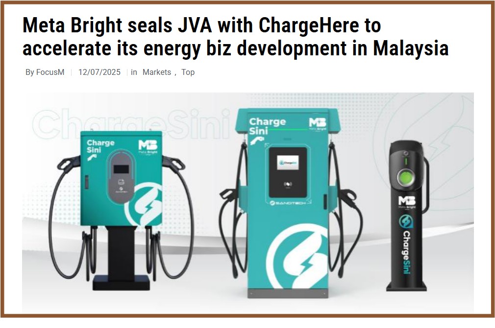 Meta Bright secures RM8.5m AmBank facility to accelerate scalable EV ...