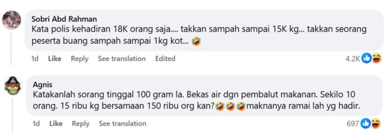 Nga Kor Ming chastises ‘Turun Anwar’ rally-goers for littering; trolled to “stop talking rubbish”