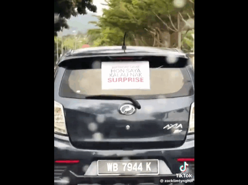 What could possibly happen if you honk a car with a “honk me for a ...