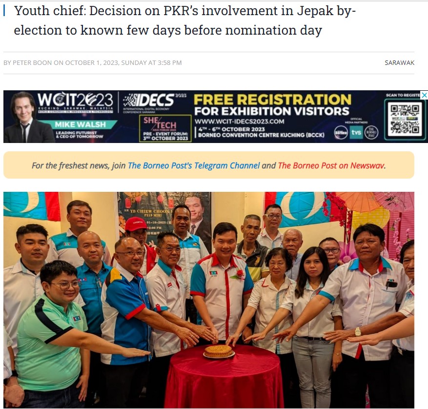 Sarawak PKR should leave Jepak polls alone to avoid severing good ties ...