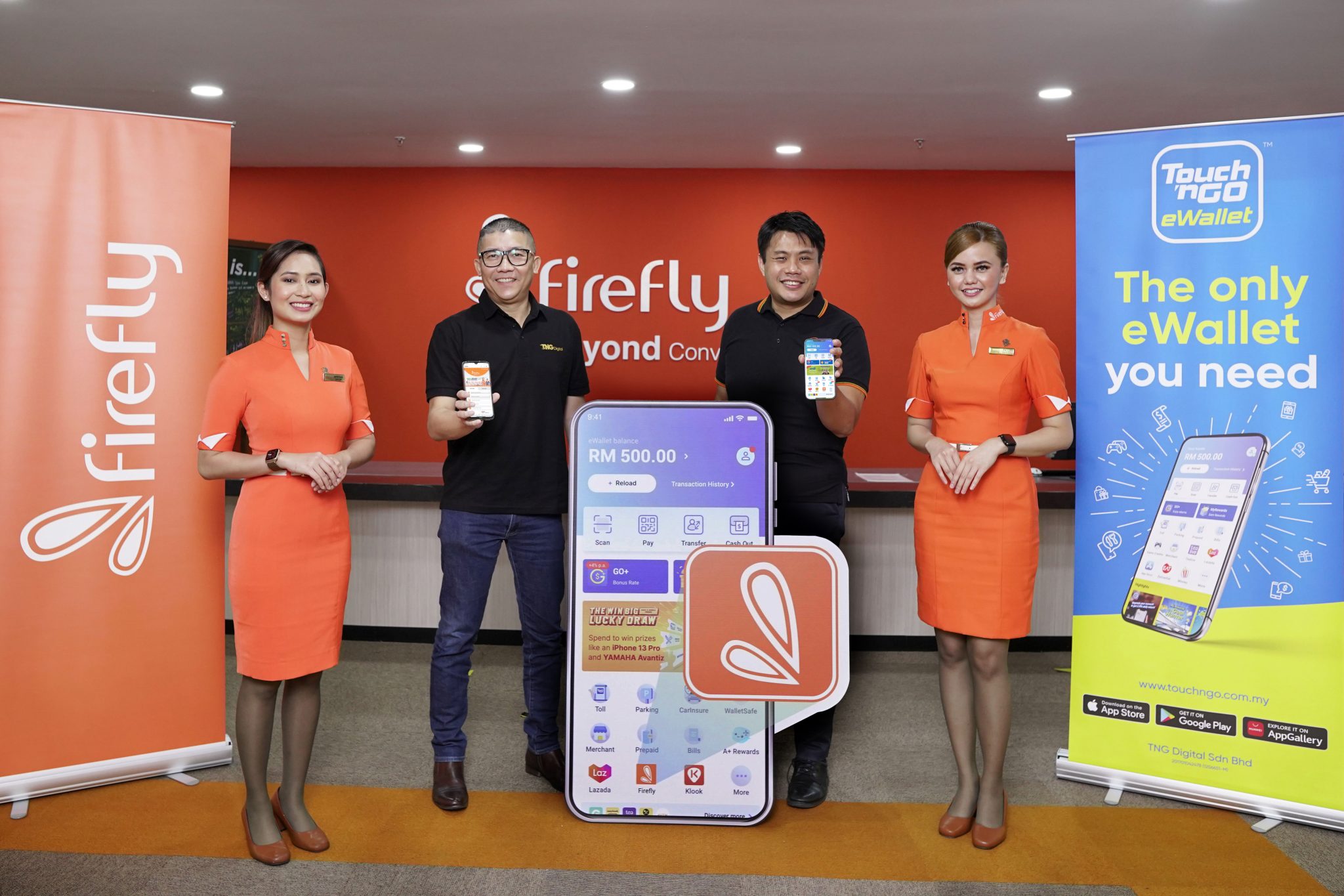 Touch ‘n Go e-Wallet partners with Firefly - Focus Malaysia