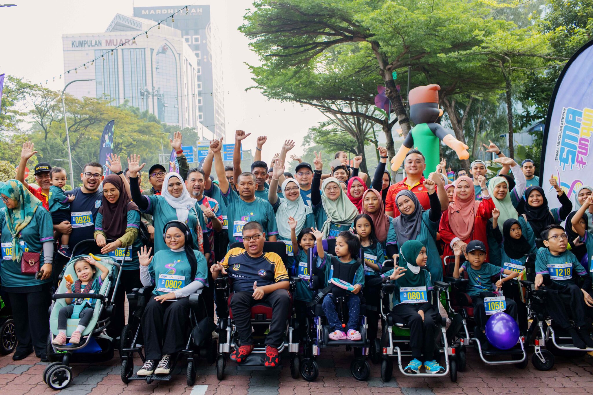 First ever run to raise SMA awareness in Malaysia attracts over 1,500 ...