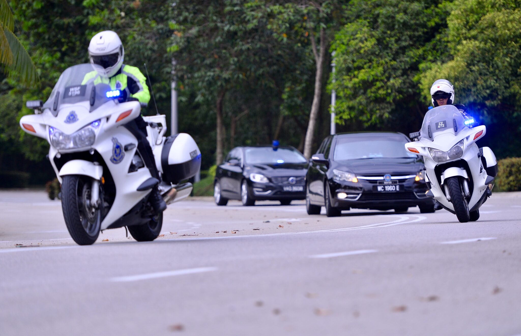 Isn’t it brainless for police outriders to risk their lives just to ...