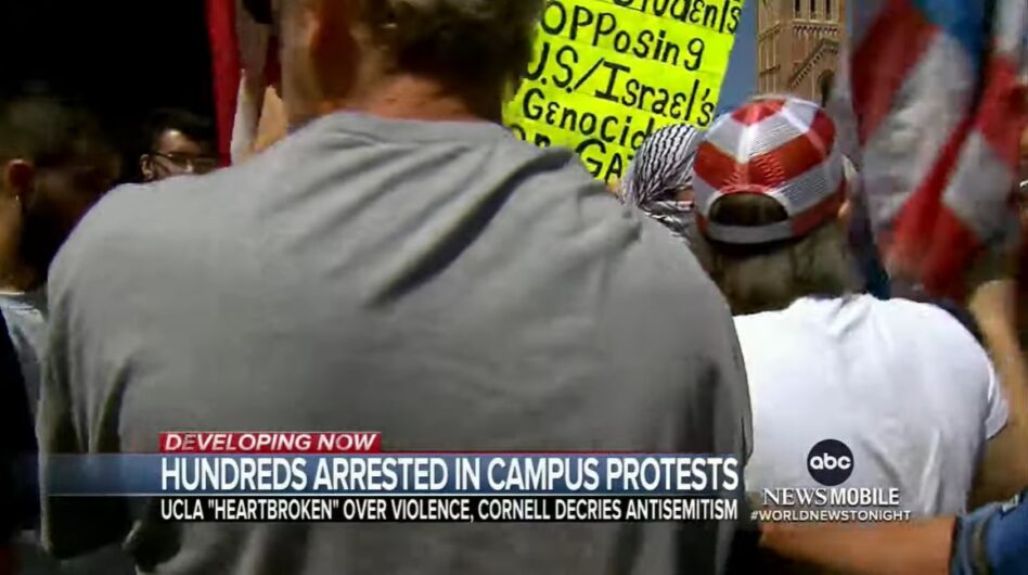 Hundreds arrested in campus protests over Israel-Hamas war